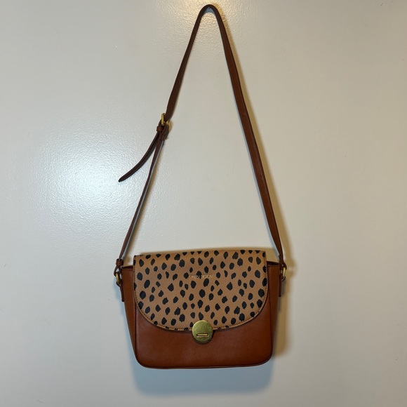 Fawn Design | Bags | Fawn Design The Shoulder Bag Cheetah And Brown ...